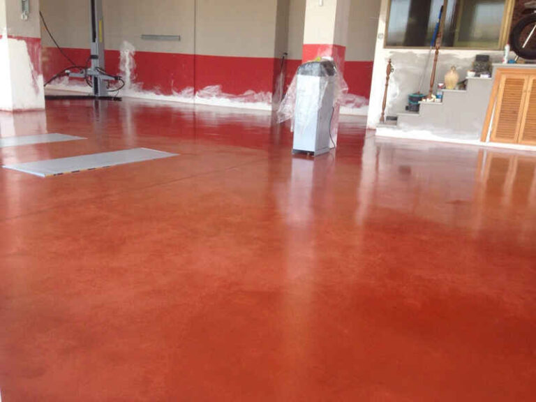 Pisos de cemento pulido de colores en El Batan - Pulido pisos CDMX